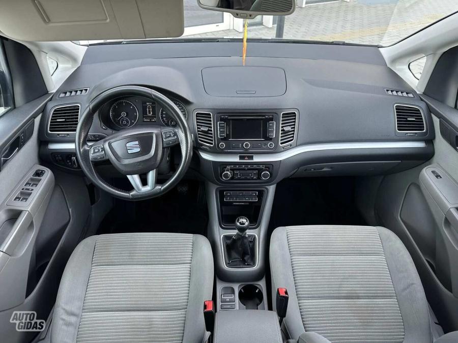 Melns SEAT Alhambra 2011 Viļņa, ar dzinēja tilpumu 2.00 L un nobraukumu 349 tūkst. km par 6000 €, foto 14 vietnē AUTOMOTO.COM.LV