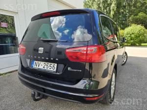 Black SEAT Alhambra 2011 in Riga, with an engine capacity of 2.00 L and mileage of 394 thousand km for 4350 €, photo 5 on AUTOMOTO.COM.LV