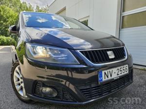 Black SEAT Alhambra 2011 in Riga, with an engine capacity of 2.00 L and mileage of 394 thousand km for 4350 €, photo 9 on AUTOMOTO.COM.LV