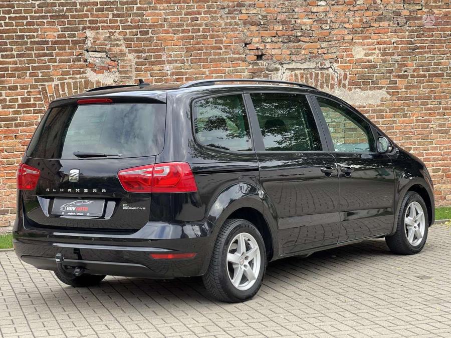 Melns SEAT Alhambra 2011 Kėdainiai, ar dzinēja tilpumu 1.97 L un nobraukumu 267 tūkst. km par 8250 €, foto 8 vietnē AUTOMOTO.COM.LV