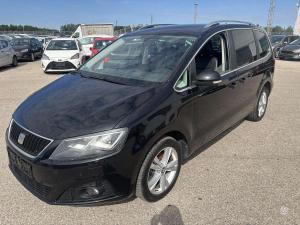 Melns SEAT Alhambra 2011 Marijampole, ar dzinēja tilpumu 1.97 L un nobraukumu 346 tūkst. km par 7850 €, foto  vietnē AUTOMOTO.COM.LV