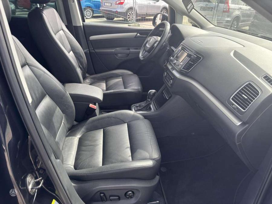 Melns SEAT Alhambra 2011 Marijampole, ar dzinēja tilpumu 1.97 L un nobraukumu 346 tūkst. km par 7850 €, foto 10 vietnē AUTOMOTO.COM.LV