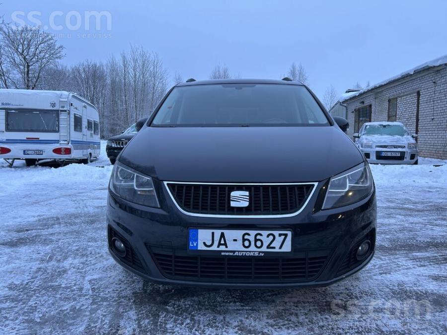 Melns SEAT Alhambra 2012 Limbaži, ar dzinēja tilpumu 2.00 L un nobraukumu 375 tūkst. km par 5950 €, foto 2 vietnē AUTOMOTO.COM.LV