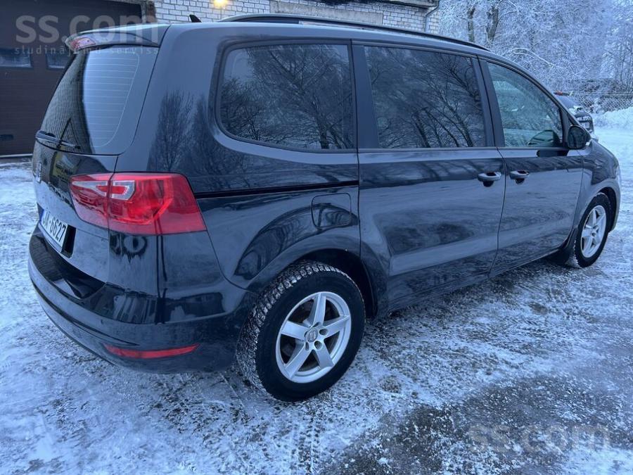 Melns SEAT Alhambra 2012 Limbaži, ar dzinēja tilpumu 2.00 L un nobraukumu 375 tūkst. km par 5950 €, foto 4 vietnē AUTOMOTO.COM.LV