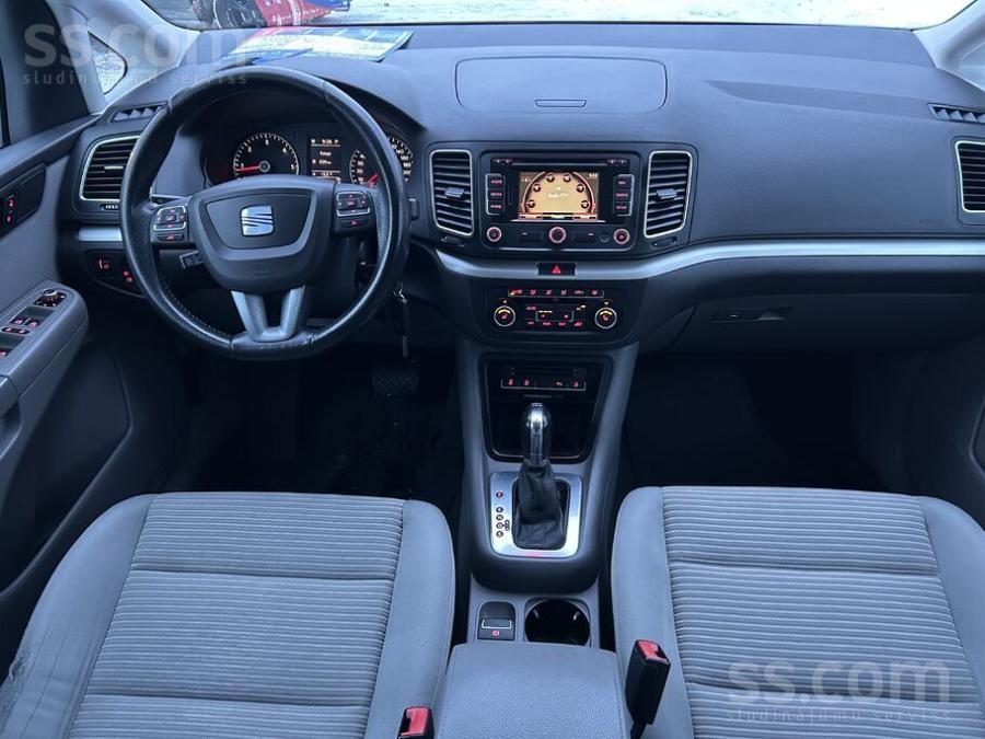 Melns SEAT Alhambra 2012 Limbaži, ar dzinēja tilpumu 2.00 L un nobraukumu 375 tūkst. km par 5950 €, foto 10 vietnē AUTOMOTO.COM.LV