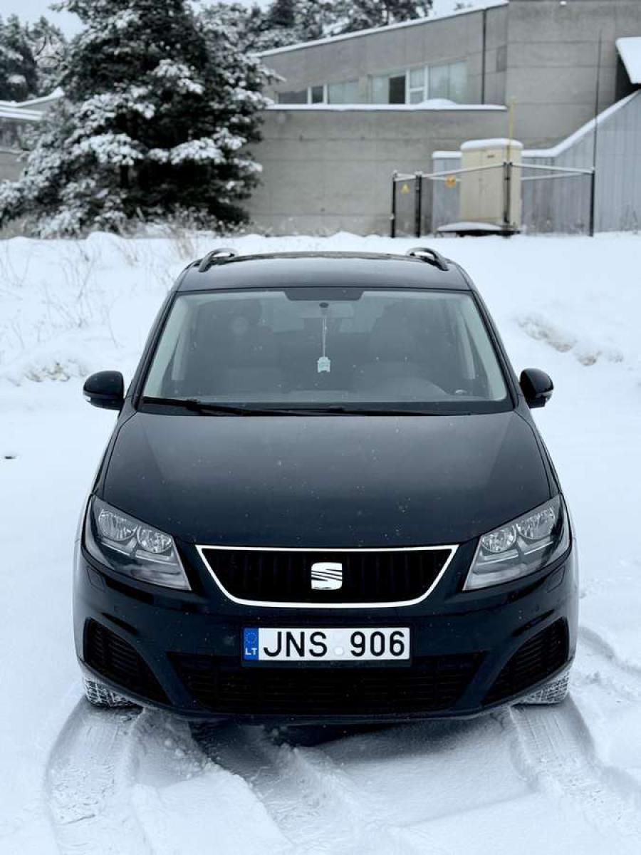 Melns SEAT Alhambra 2012 Viļņa, ar dzinēja tilpumu 2.00 L un nobraukumu 281 tūkst. km par 5900 €, foto 3 vietnē AUTOMOTO.COM.LV