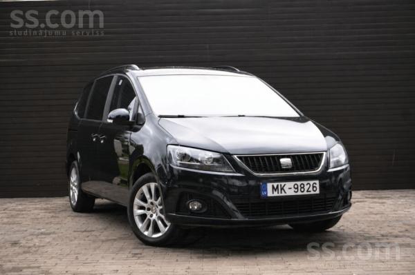 Melns SEAT Alhambra 2012 Rīga, ar dzinēja tilpumu 1.40 L un nobraukumu 218 tūkst. km par 8290 €, foto 2 vietnē AUTOMOTO.COM.LV