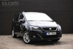 Black SEAT Alhambra 2012 in Riga, with an engine capacity of 1.40 L and mileage of 218 thousand km for 8290 €, photo 3 on AUTOMOTO.COM.LV