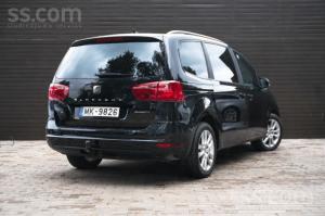 Black SEAT Alhambra 2012 in Riga, with an engine capacity of 1.40 L and mileage of 218 thousand km for 8290 €, photo 4 on AUTOMOTO.COM.LV