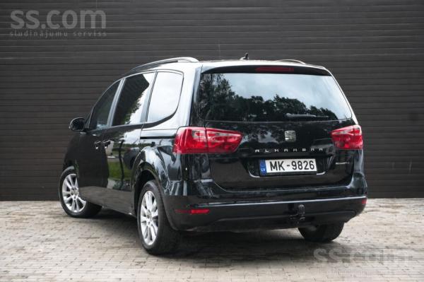Melns SEAT Alhambra 2012 Rīga, ar dzinēja tilpumu 1.40 L un nobraukumu 218 tūkst. km par 8290 €, foto 4 vietnē AUTOMOTO.COM.LV