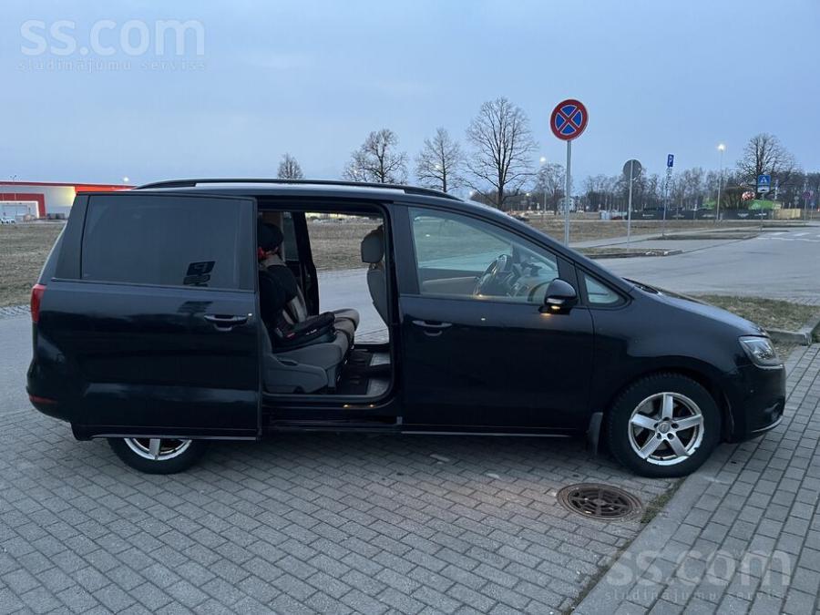 Melns SEAT Alhambra 2012 Rīga, ar dzinēja tilpumu 2.00 L un nobraukumu 230 tūkst. km par 4200 €, foto 7 vietnē AUTOMOTO.COM.LV