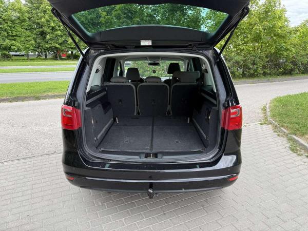 Black SEAT Alhambra 2012 in Vilnius, with an engine capacity of 2.00 L and mileage of 293 thousand km for 5500 €, photo 6 on AUTOMOTO.COM.LV