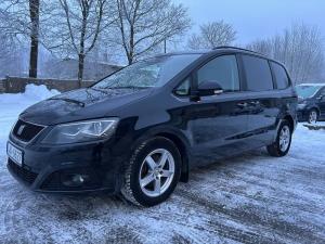 Black SEAT Alhambra 2012 in Limbazi, with an engine capacity of 2.00 L and mileage of 375 thousand km for 5950 €, photo  on AUTOMOTO.COM.LV