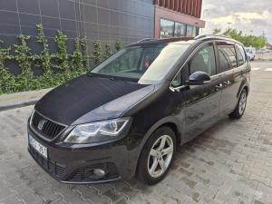 Melns SEAT Alhambra 2012 Klaipėda, ar dzinēja tilpumu 2.00 L un nobraukumu 313 tūkst. km par 7700 €, foto  vietnē AUTOMOTO.COM.LV