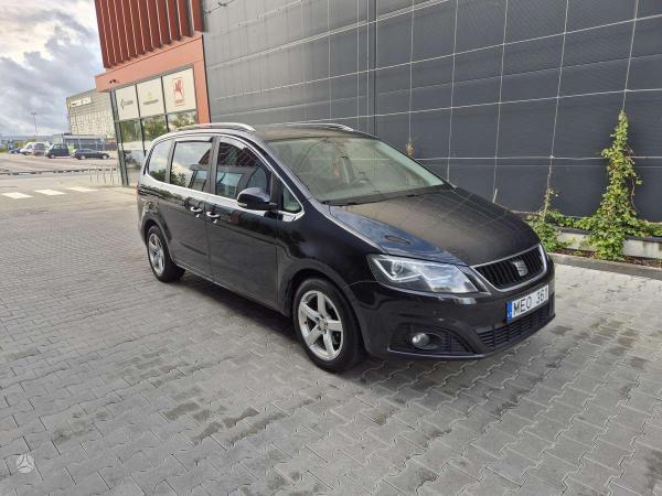 Melns SEAT Alhambra 2012 Klaipėda, ar dzinēja tilpumu 2.00 L un nobraukumu 313 tūkst. km par 7700 €, foto 2 vietnē AUTOMOTO.COM.LV