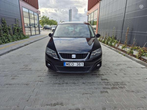Melns SEAT Alhambra 2012 Klaipėda, ar dzinēja tilpumu 2.00 L un nobraukumu 313 tūkst. km par 7700 €, foto 3 vietnē AUTOMOTO.COM.LV