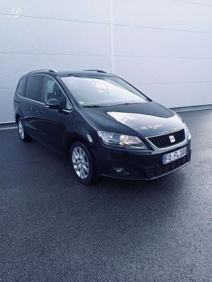 Melns SEAT Alhambra 2012 Utena, ar dzinēja tilpumu 1.97 L un nobraukumu 178 tūkst. km par 8950 €, foto 3 vietnē AUTOMOTO.COM.LV