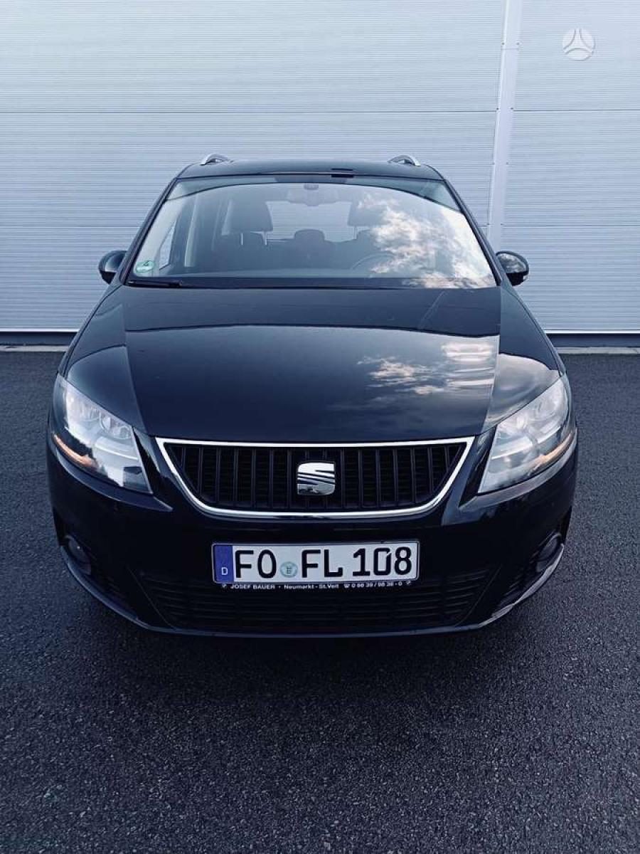 Melns SEAT Alhambra 2012 Utena, ar dzinēja tilpumu 1.97 L un nobraukumu 178 tūkst. km par 8950 €, foto 18 vietnē AUTOMOTO.COM.LV