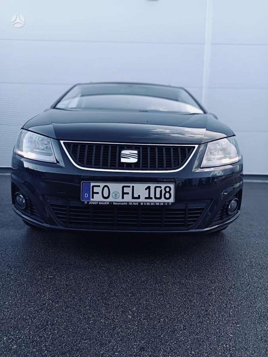 Melns SEAT Alhambra 2012 Utena, ar dzinēja tilpumu 1.97 L un nobraukumu 178 tūkst. km par 8950 €, foto 26 vietnē AUTOMOTO.COM.LV