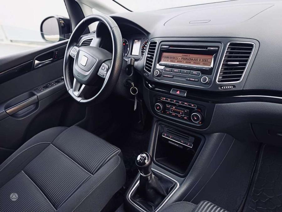 Melns SEAT Alhambra 2012 Utena, ar dzinēja tilpumu 1.97 L un nobraukumu 178 tūkst. km par 8950 €, foto 40 vietnē AUTOMOTO.COM.LV