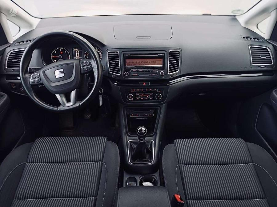 Melns SEAT Alhambra 2012 Utena, ar dzinēja tilpumu 1.97 L un nobraukumu 178 tūkst. km par 8950 €, foto 44 vietnē AUTOMOTO.COM.LV