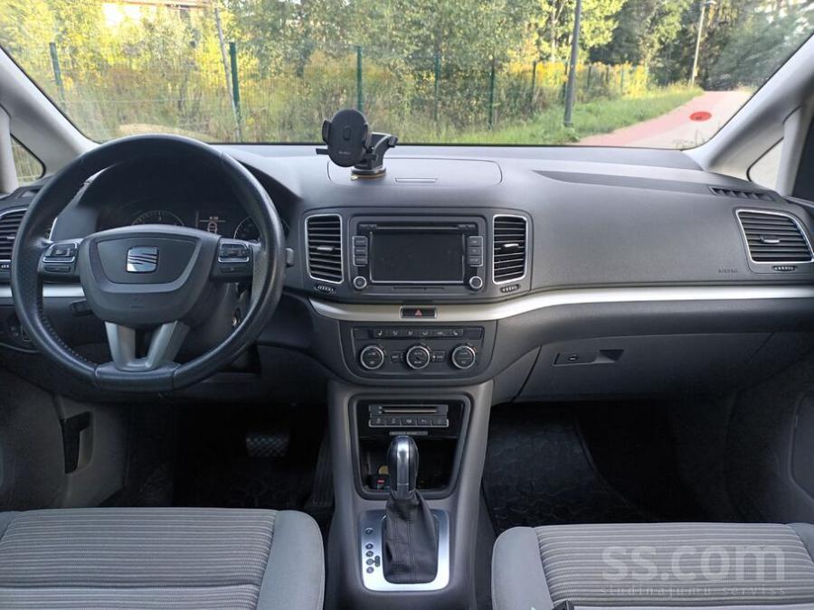Melns SEAT Alhambra 2012 Rīga, ar dzinēja tilpumu 2.00 L un nobraukumu 243 tūkst. km par 5900 €, foto 9 vietnē AUTOMOTO.COM.LV