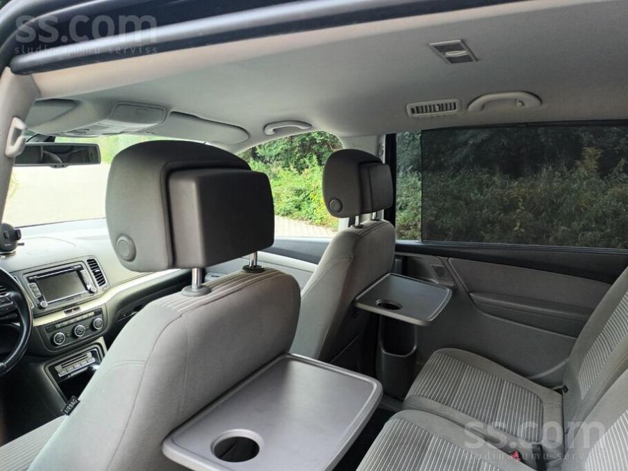 Melns SEAT Alhambra 2012 Rīga, ar dzinēja tilpumu 2.00 L un nobraukumu 243 tūkst. km par 5900 €, foto 12 vietnē AUTOMOTO.COM.LV