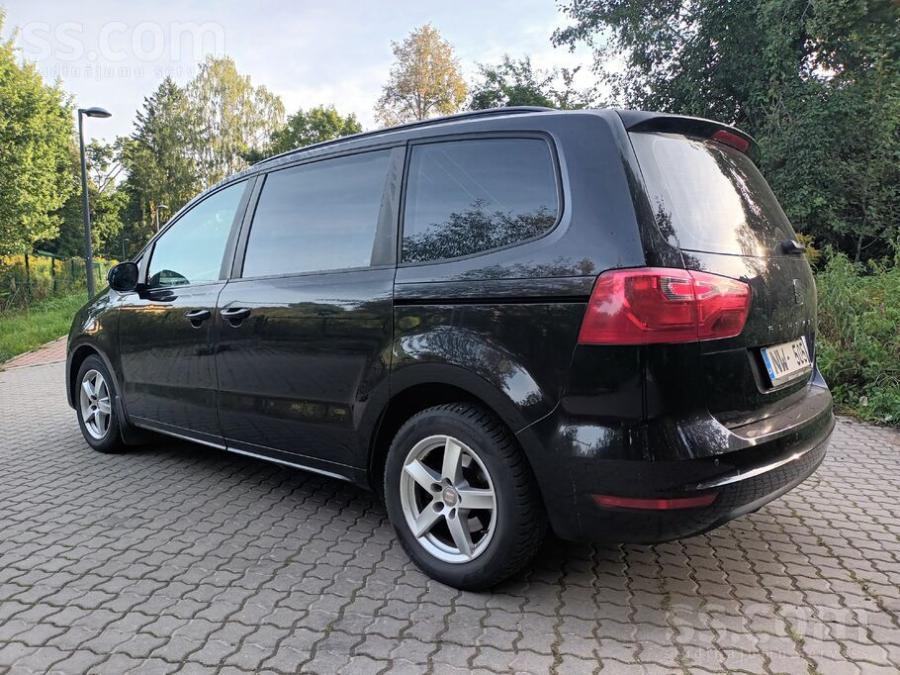 Melns SEAT Alhambra 2012 Rīga, ar dzinēja tilpumu 2.00 L un nobraukumu 243 tūkst. km par 5900 €, foto 16 vietnē AUTOMOTO.COM.LV