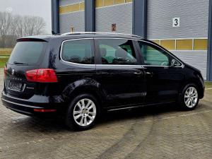 Black SEAT Alhambra 2013 in Kretinga, with an engine capacity of 1.97 L and mileage of 235 thousand km for 8499 €, photo 4 on AUTOMOTO.COM.LV