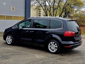 Black SEAT Alhambra 2013 in Kretinga, with an engine capacity of 1.97 L and mileage of 235 thousand km for 8499 €, photo 7 on AUTOMOTO.COM.LV