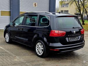 Black SEAT Alhambra 2013 in Kretinga, with an engine capacity of 1.97 L and mileage of 235 thousand km for 8499 €, photo 8 on AUTOMOTO.COM.LV