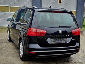 Black SEAT Alhambra 2013 in Kretinga, with an engine capacity of 1.97 L and mileage of 235 thousand km for 8499 €, photo 15 on AUTOMOTO.COM.LV
