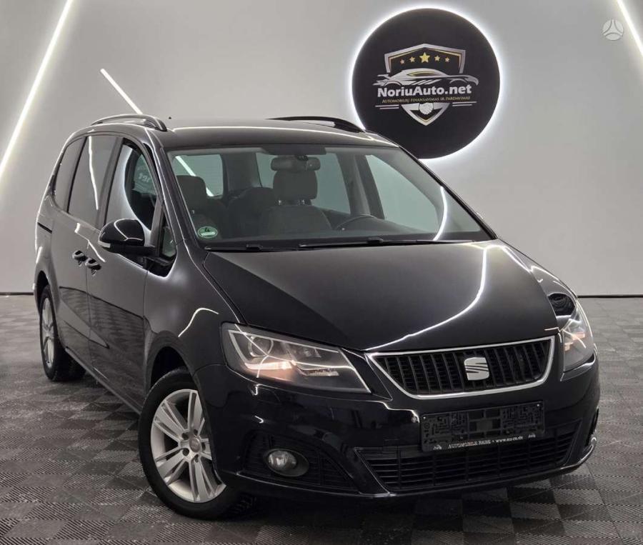 Melns SEAT Alhambra 2013 Marijampole, ar dzinēja tilpumu 1.97 L un nobraukumu 298 tūkst. km par 8999 €, foto 1 vietnē AUTOMOTO.COM.LV