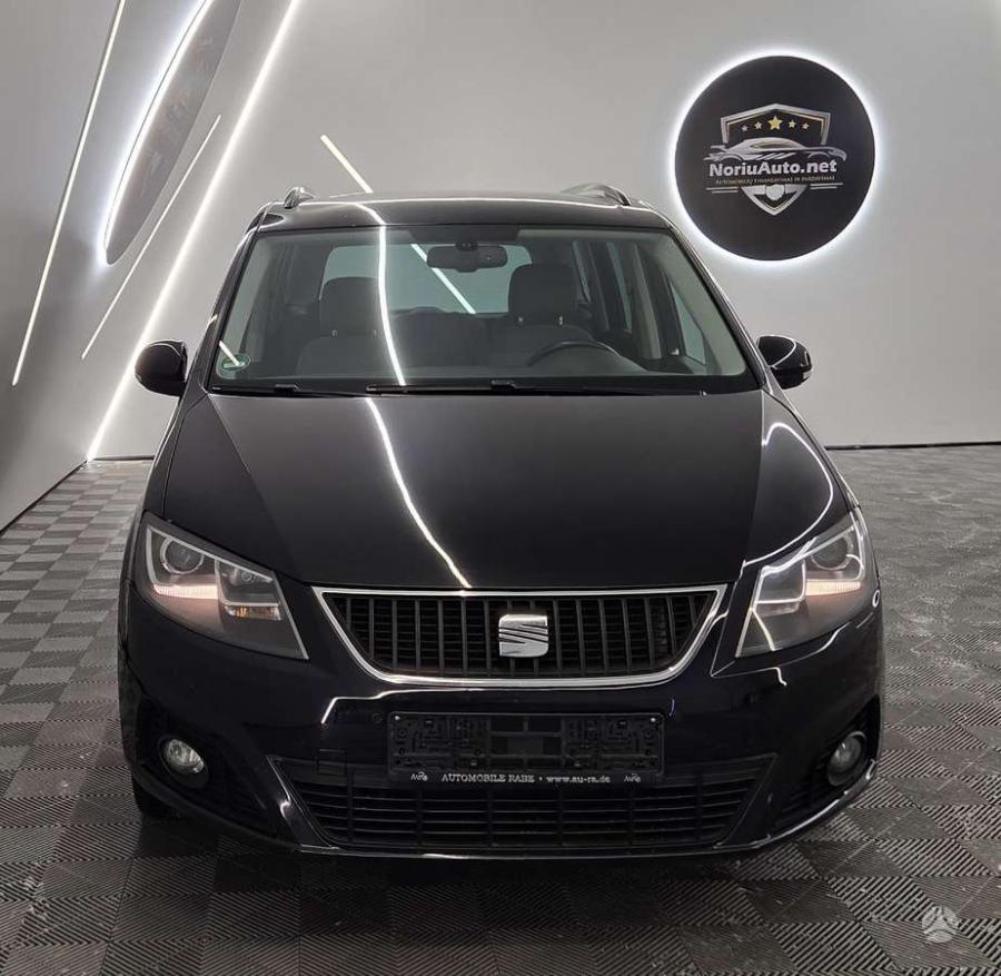 Melns SEAT Alhambra 2013 Marijampole, ar dzinēja tilpumu 1.97 L un nobraukumu 298 tūkst. km par 8999 €, foto 28 vietnē AUTOMOTO.COM.LV