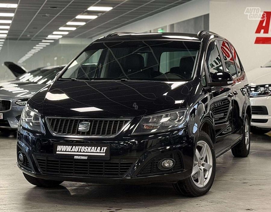 Melns SEAT Alhambra 2013 Klaipėda, ar dzinēja tilpumu 2.00 L un nobraukumu 239 tūkst. km par 12900 €, foto 1 vietnē AUTOMOTO.COM.LV