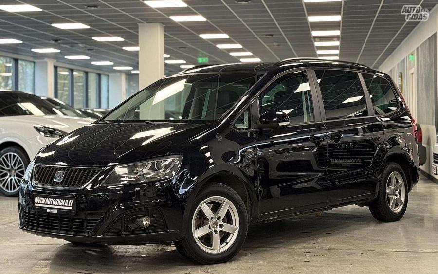 Melns SEAT Alhambra 2013 Klaipėda, ar dzinēja tilpumu 2.00 L un nobraukumu 239 tūkst. km par 12900 €, foto 10 vietnē AUTOMOTO.COM.LV