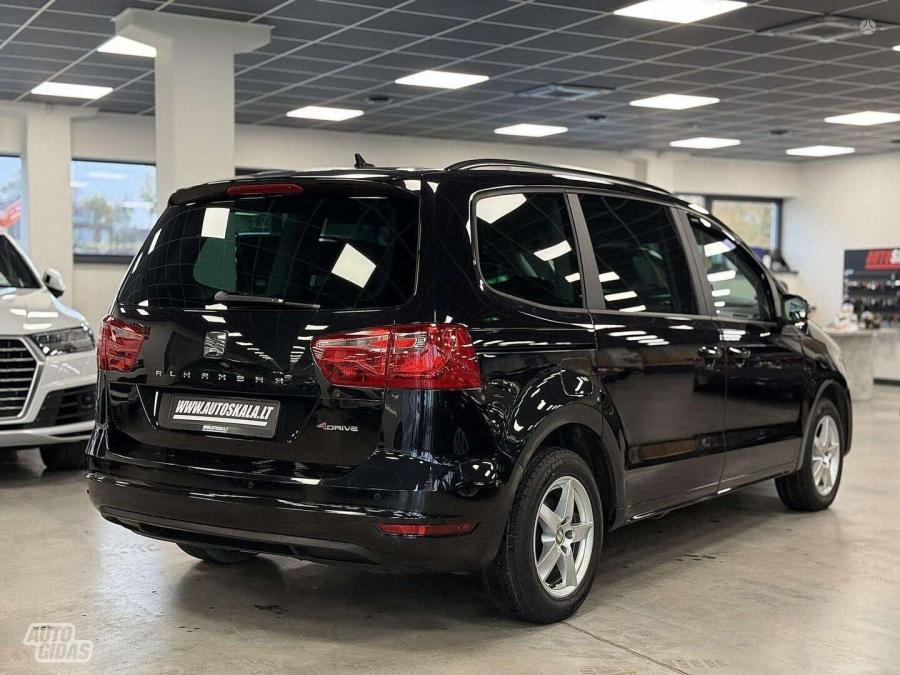 Melns SEAT Alhambra 2013 Klaipėda, ar dzinēja tilpumu 2.00 L un nobraukumu 239 tūkst. km par 12900 €, foto 12 vietnē AUTOMOTO.COM.LV
