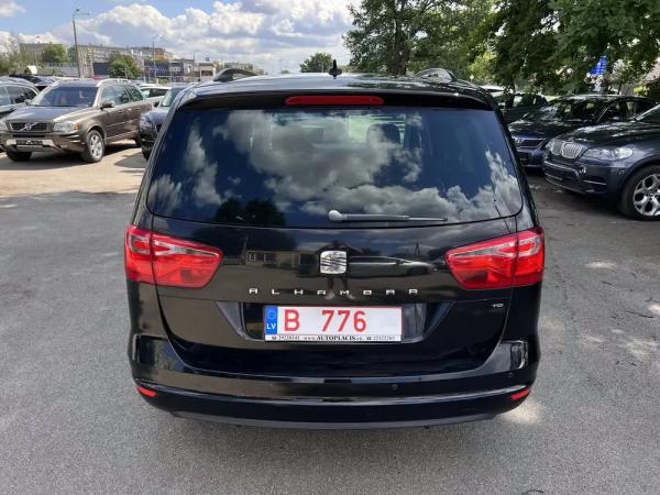 Melns SEAT Alhambra 2013 Rīga, ar dzinēja tilpumu 2.00 L un nobraukumu 203 tūkst. km par 10950 €, foto 5 vietnē AUTOMOTO.COM.LV