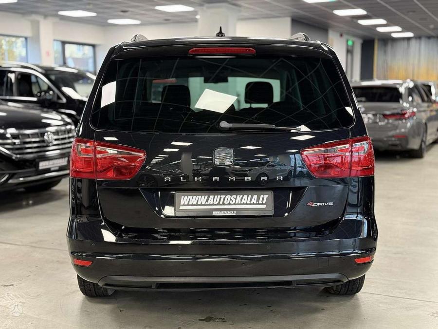 Melns SEAT Alhambra 2013 Klaipėda, ar dzinēja tilpumu 1.97 L un nobraukumu 239 tūkst. km par 12900 €, foto 7 vietnē AUTOMOTO.COM.LV