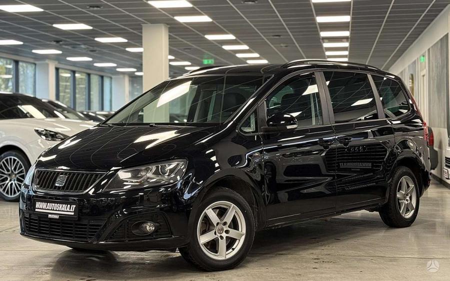 Melns SEAT Alhambra 2013 Klaipėda, ar dzinēja tilpumu 1.97 L un nobraukumu 239 tūkst. km par 12900 €, foto 8 vietnē AUTOMOTO.COM.LV
