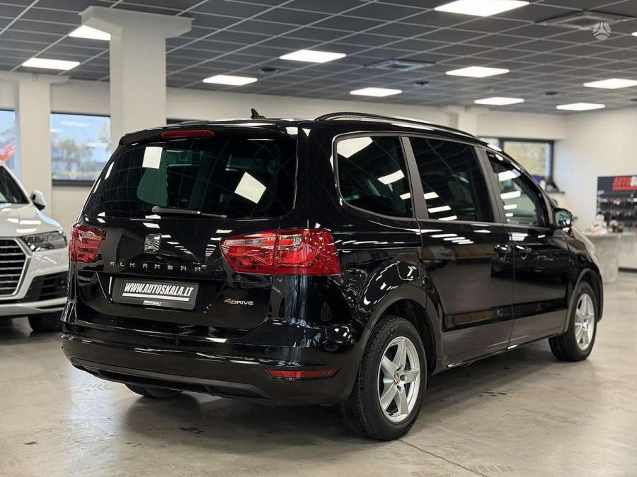 Melns SEAT Alhambra 2013 Klaipėda, ar dzinēja tilpumu 1.97 L un nobraukumu 239 tūkst. km par 12900 €, foto 10 vietnē AUTOMOTO.COM.LV