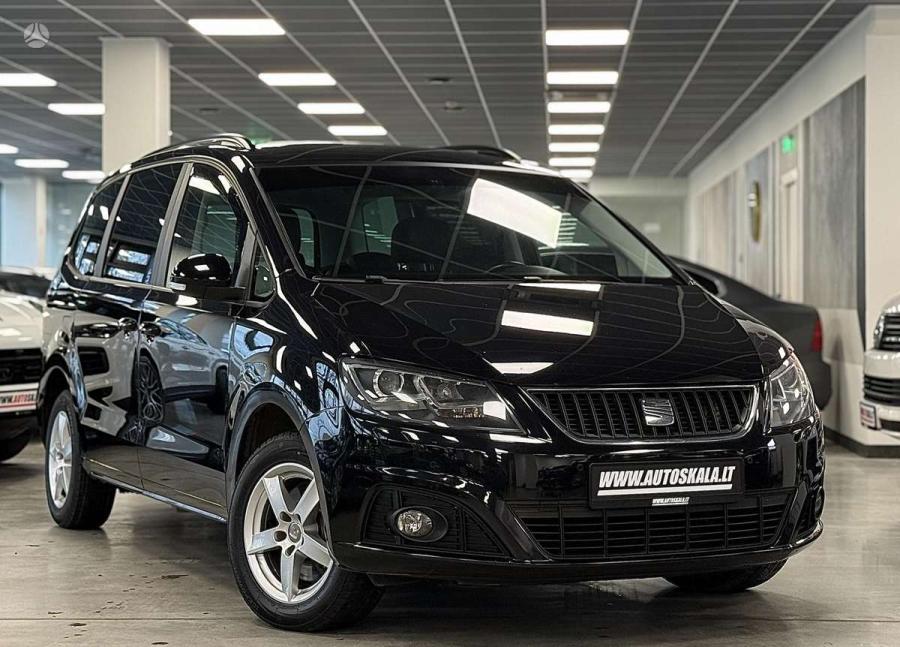 Melns SEAT Alhambra 2013 Klaipėda, ar dzinēja tilpumu 1.97 L un nobraukumu 239 tūkst. km par 12900 €, foto 13 vietnē AUTOMOTO.COM.LV