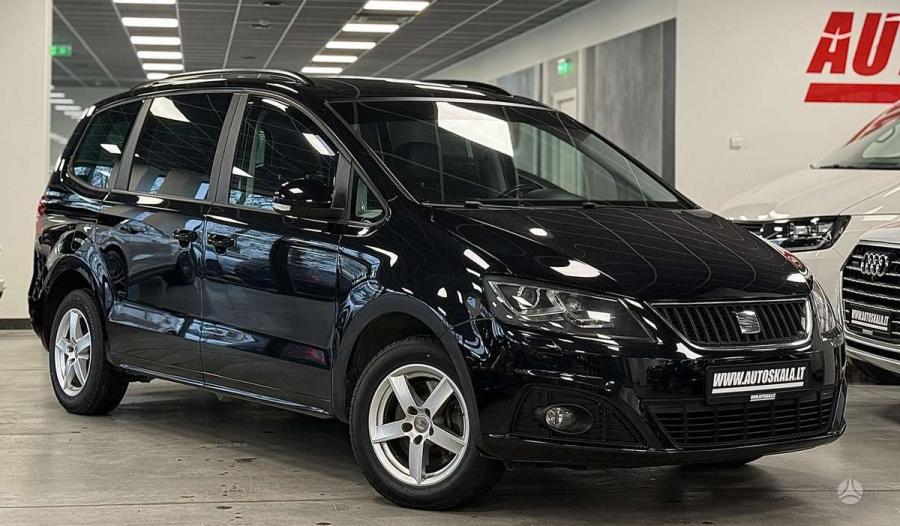 Melns SEAT Alhambra 2013 Klaipėda, ar dzinēja tilpumu 1.97 L un nobraukumu 239 tūkst. km par 12900 €, foto 18 vietnē AUTOMOTO.COM.LV