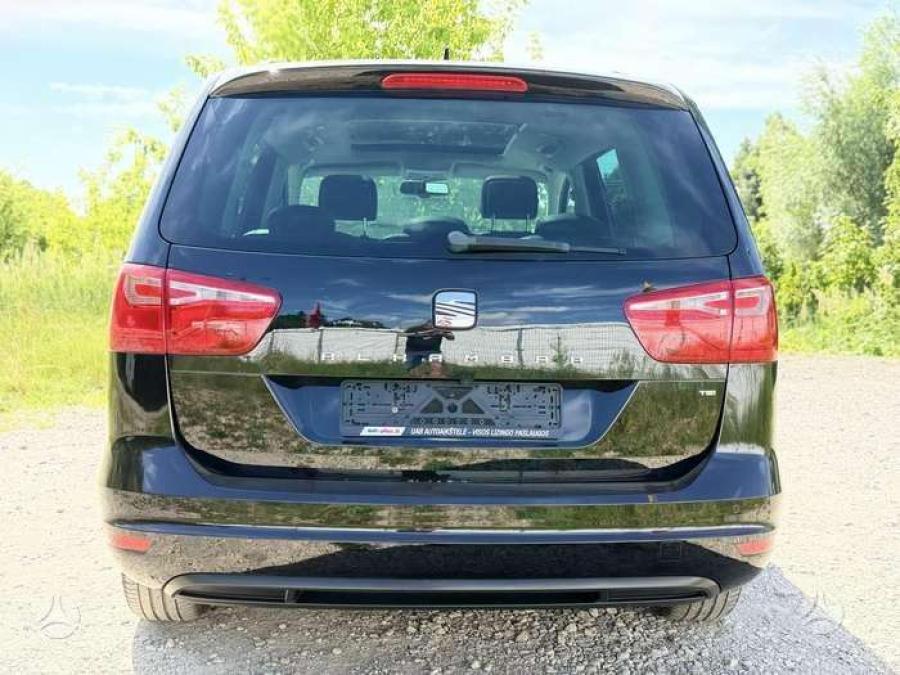 Melns SEAT Alhambra 2013 Šauļi, ar dzinēja tilpumu 1.97 L un nobraukumu 197 tūkst. km par 11500 €, foto 7 vietnē AUTOMOTO.COM.LV
