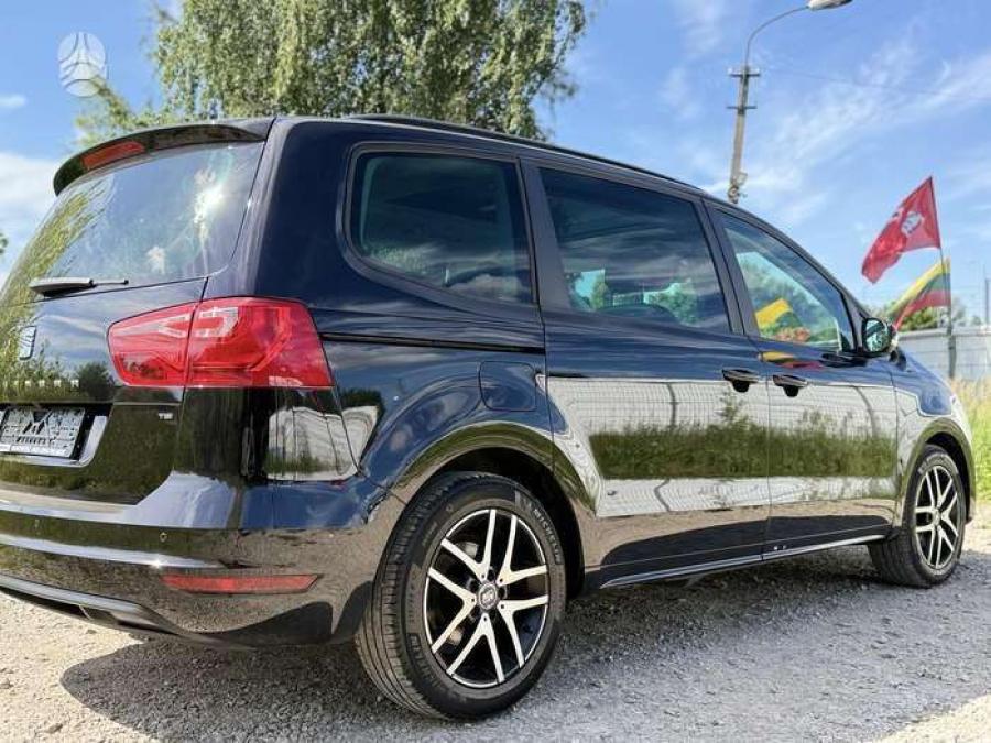 Melns SEAT Alhambra 2013 Šauļi, ar dzinēja tilpumu 1.97 L un nobraukumu 197 tūkst. km par 11500 €, foto 9 vietnē AUTOMOTO.COM.LV