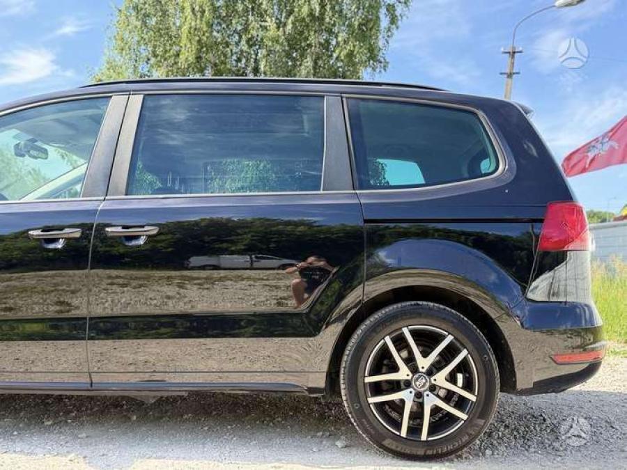 Melns SEAT Alhambra 2013 Šauļi, ar dzinēja tilpumu 1.97 L un nobraukumu 197 tūkst. km par 11500 €, foto 13 vietnē AUTOMOTO.COM.LV