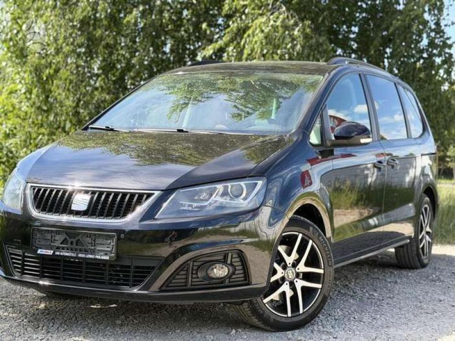 Melns SEAT Alhambra 2013 Šauļi, ar dzinēja tilpumu 1.97 L un nobraukumu 197 tūkst. km par 11500 €, foto 17 vietnē AUTOMOTO.COM.LV