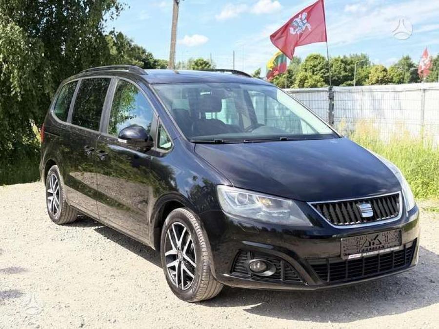 Melns SEAT Alhambra 2013 Šauļi, ar dzinēja tilpumu 1.97 L un nobraukumu 197 tūkst. km par 11500 €, foto 18 vietnē AUTOMOTO.COM.LV