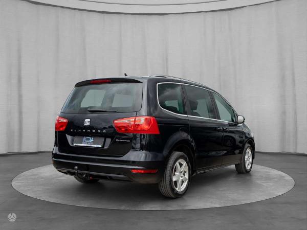 Black SEAT Alhambra 2014 in Marijampole, with an engine capacity of 1.97 L and mileage of 335 thousand km for 7450 €, photo 11 on AUTOMOTO.COM.LV