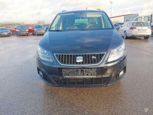 Black SEAT Alhambra 2014 in Marijampole, with an engine capacity of 2.00 L and mileage of 200 thousand km for 8300 €, photo  on AUTOMOTO.COM.LV